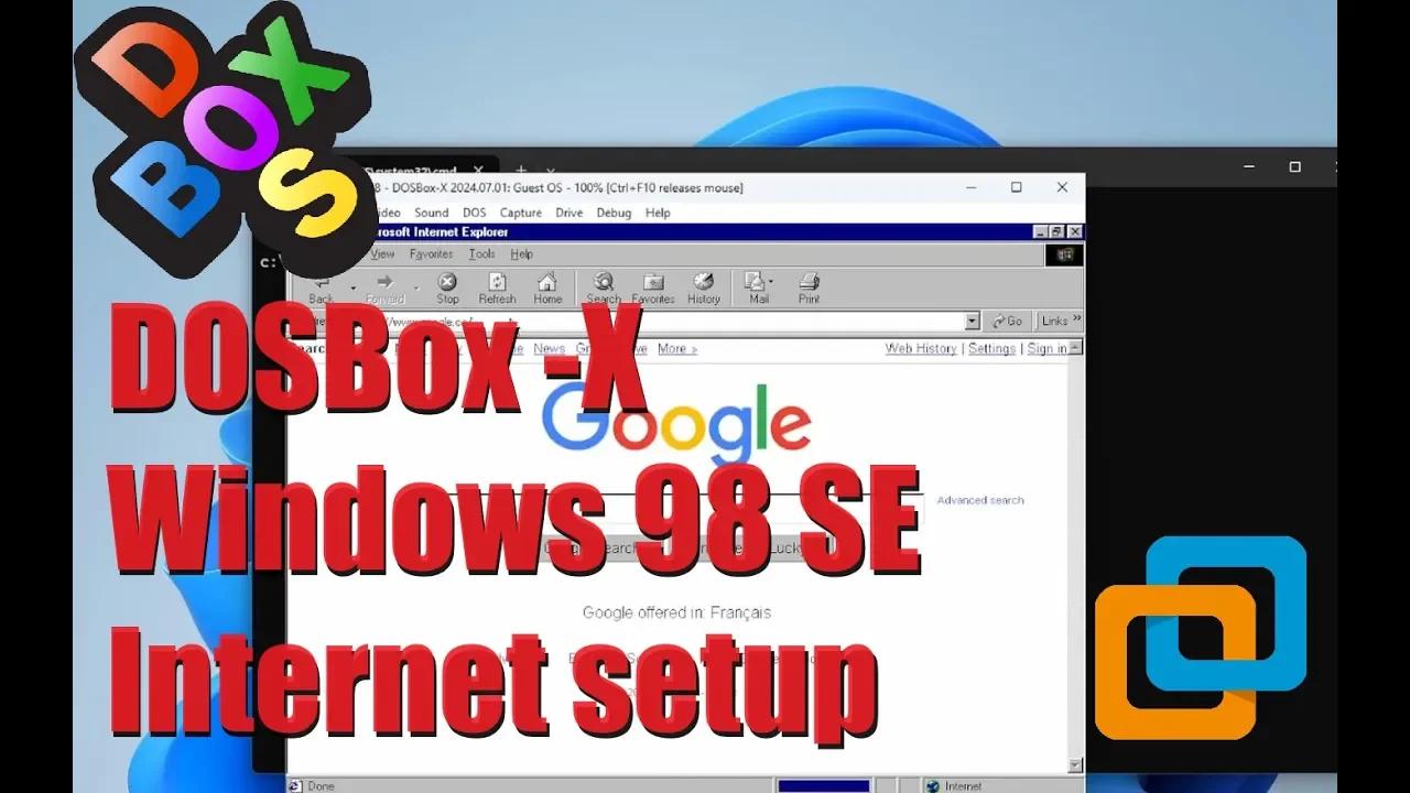DOSBox-X Internet Setup (Windows98SE) with VMware Workstation NAT network
