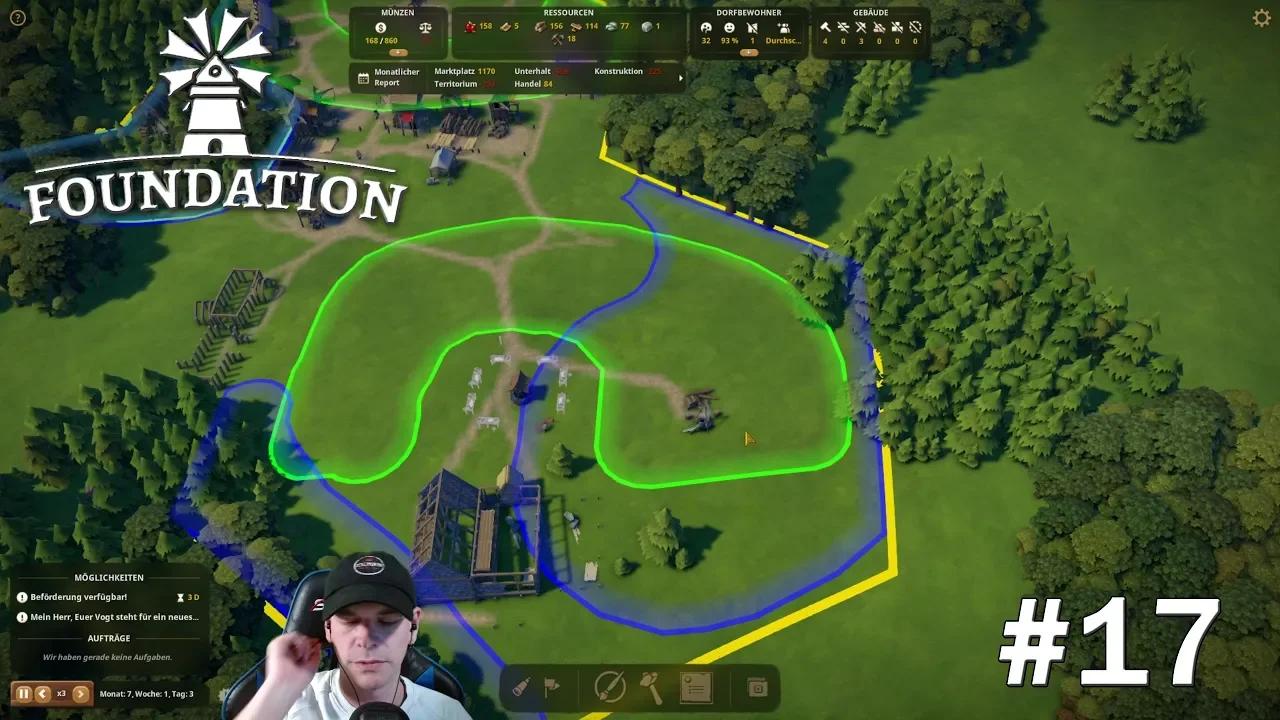 Foundation Deutsch #17 Gebietserweiterung [Lets Play Gameplay]