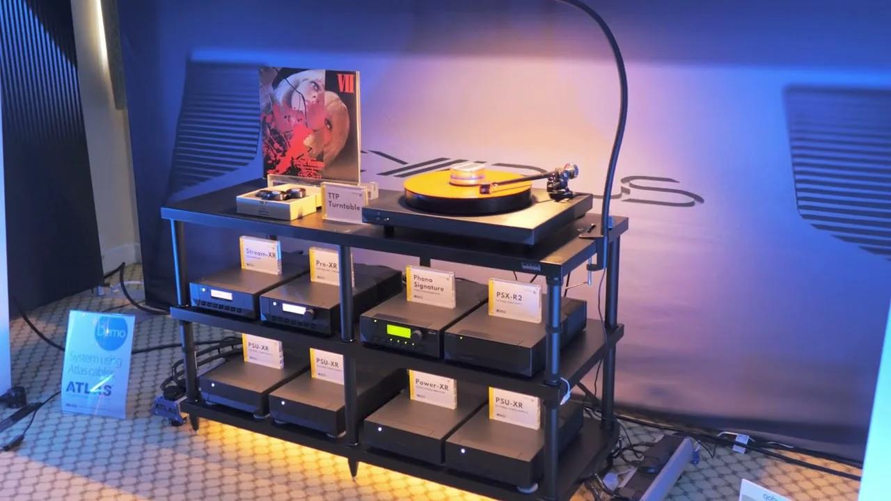 Cyrus TTP Turntable and Audio Physics at the Bristol HiFi Show 2024