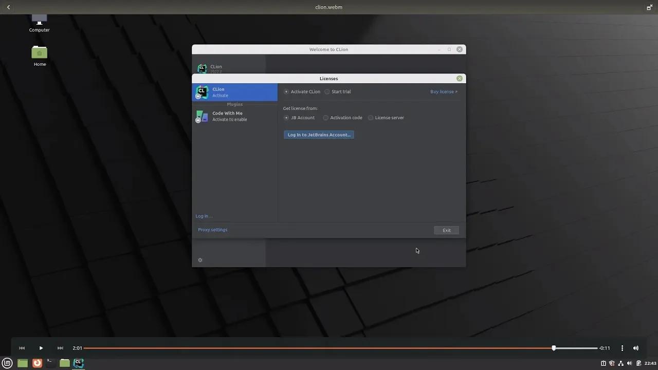 How to install CLion on Linux Mint 21