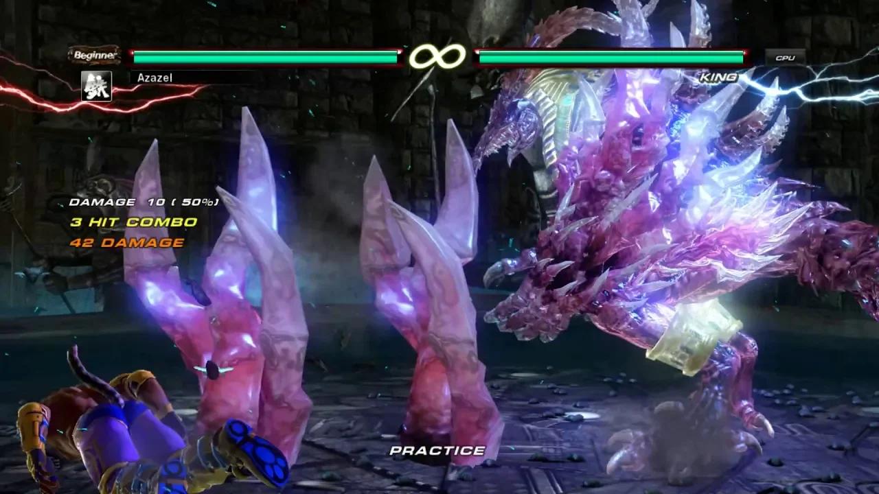 Tekken 6 RPCS3 Playing as Azazel Final Boss