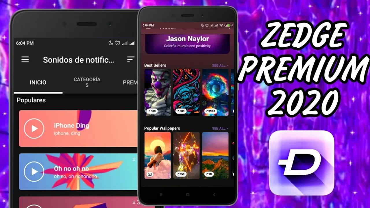 Zedge Premium Apk Gratis + Todo Desbloqueado ANDROID DICIEMBRE 2020