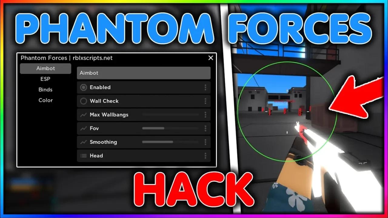 THE BEST Phantom Forces Script Hack GUI | AIMBOT + ESP & MORE! | (*PASTEBIN*)