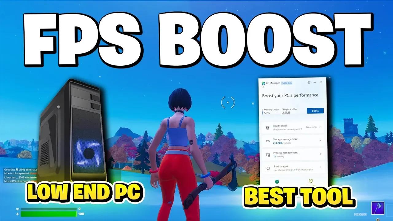 You NEED This TOOL to BOOST FPS in Fortnite Chapter 4! (LOW END PC/LAPTOPS)