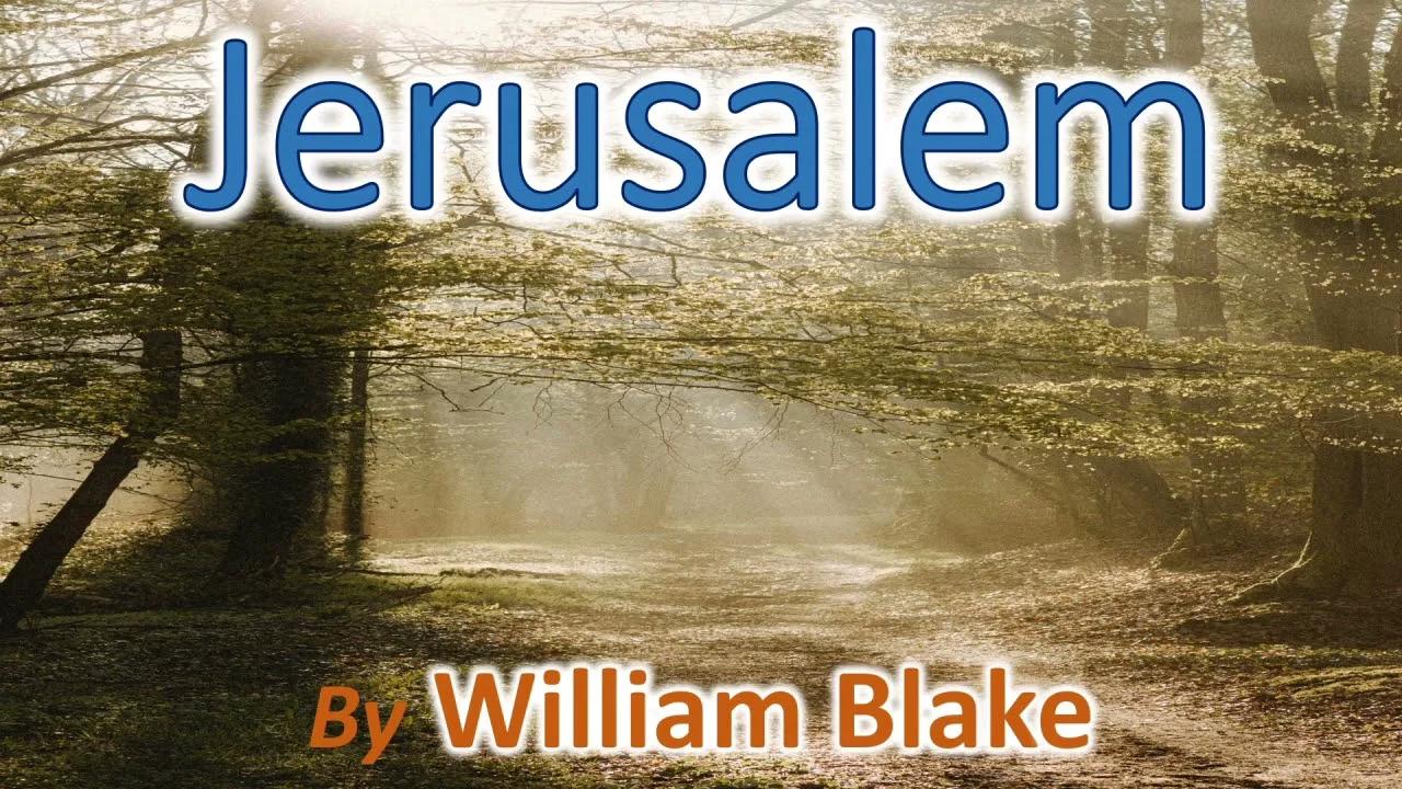 Jerusalem - poem by William Blake - recitation and guitar