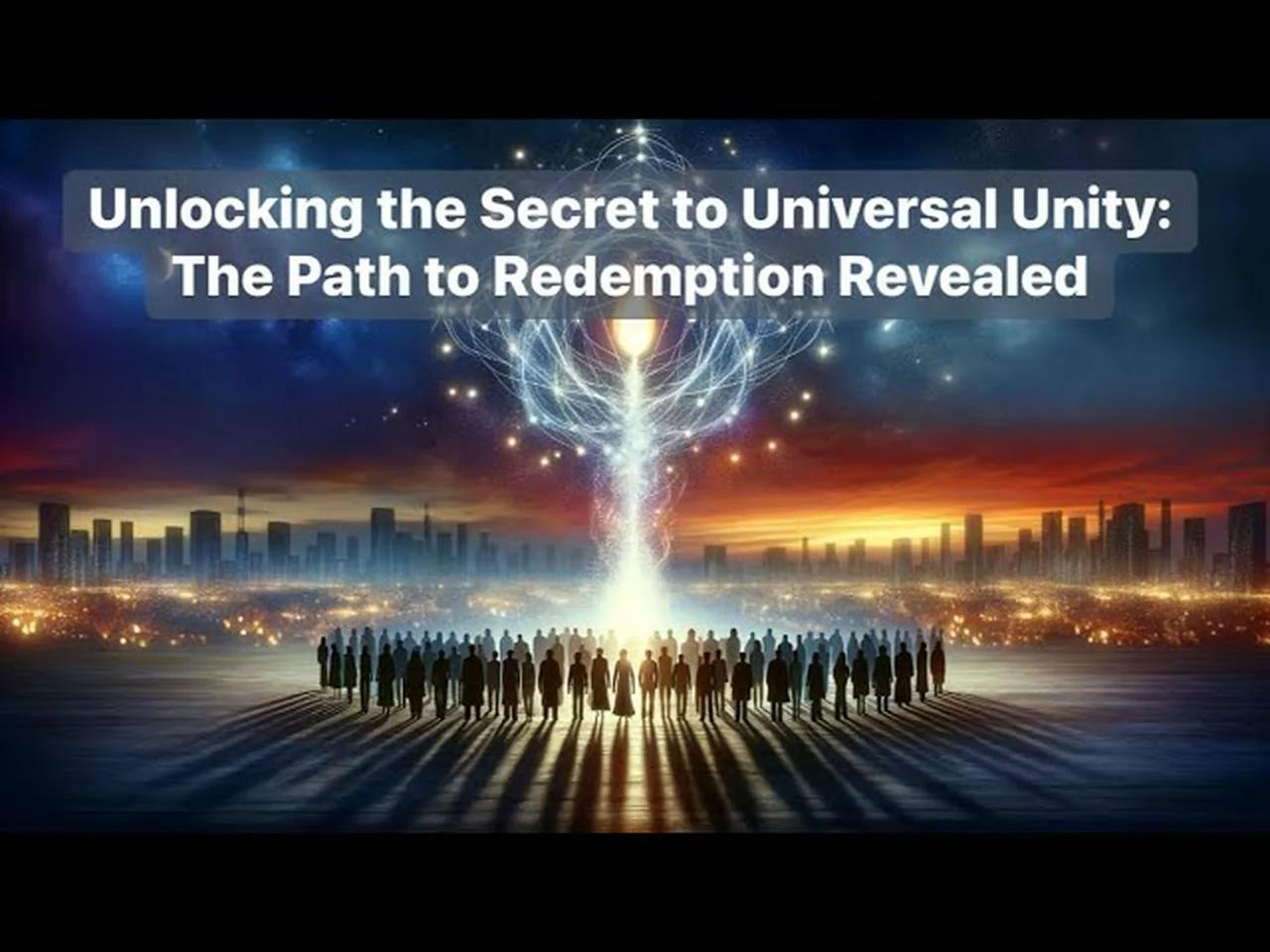 Unlocking the Secret to Universal Unity: The Path to Redemption Revealed