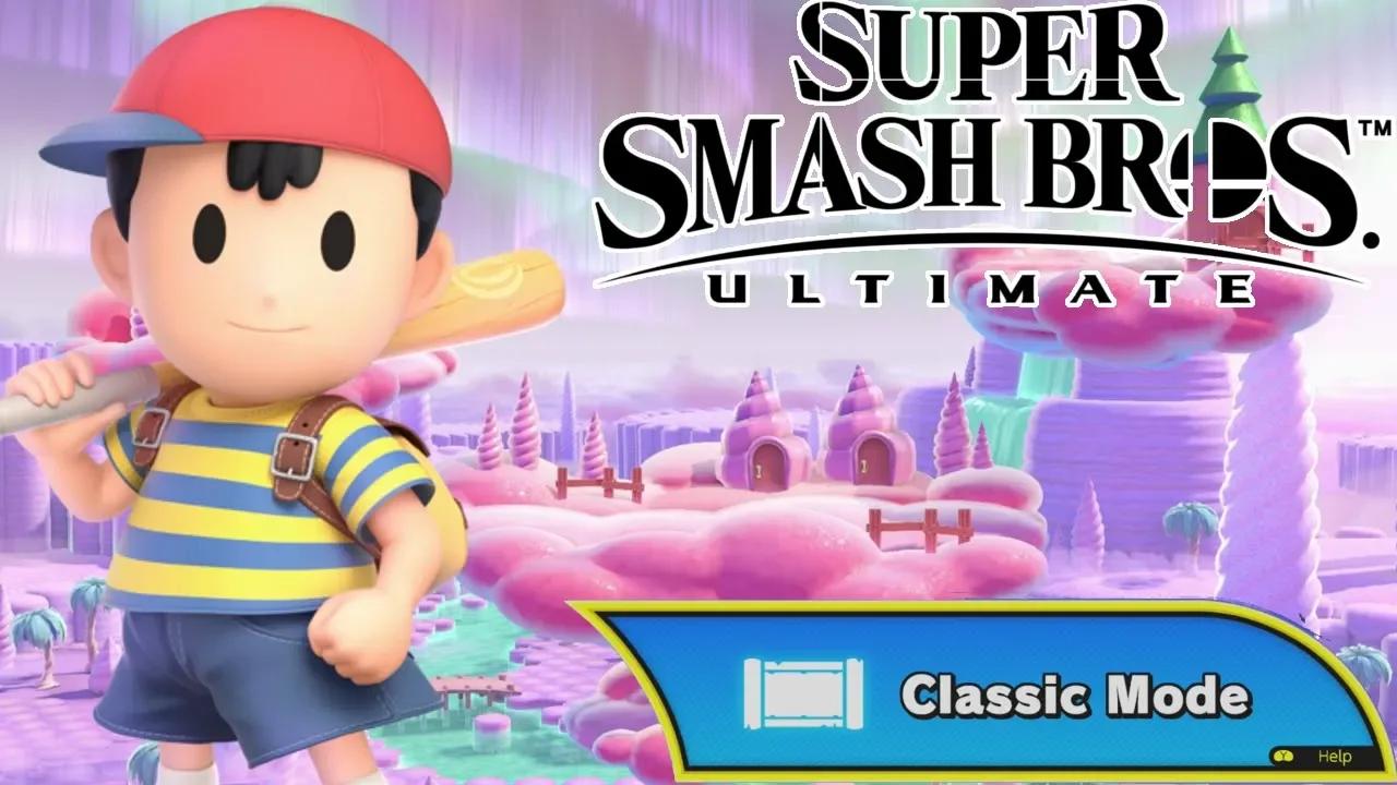 Super Smash Bros Ultimate Ness Classic Mode can I beat my old 6.9 ...