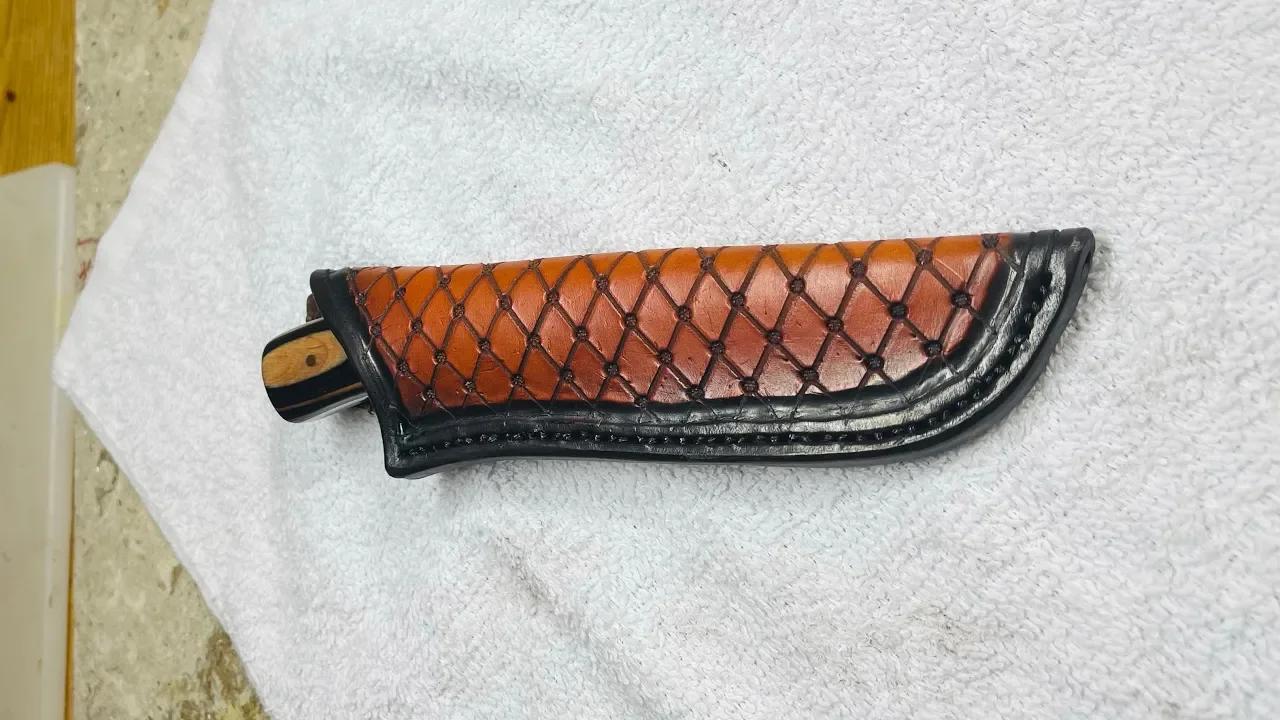 Made a sheath for the sharpfinger