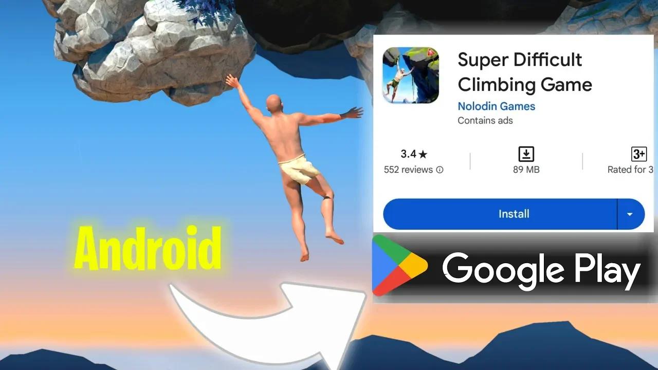 How to download A difficult game about climbing on Mobile | a difficult ...