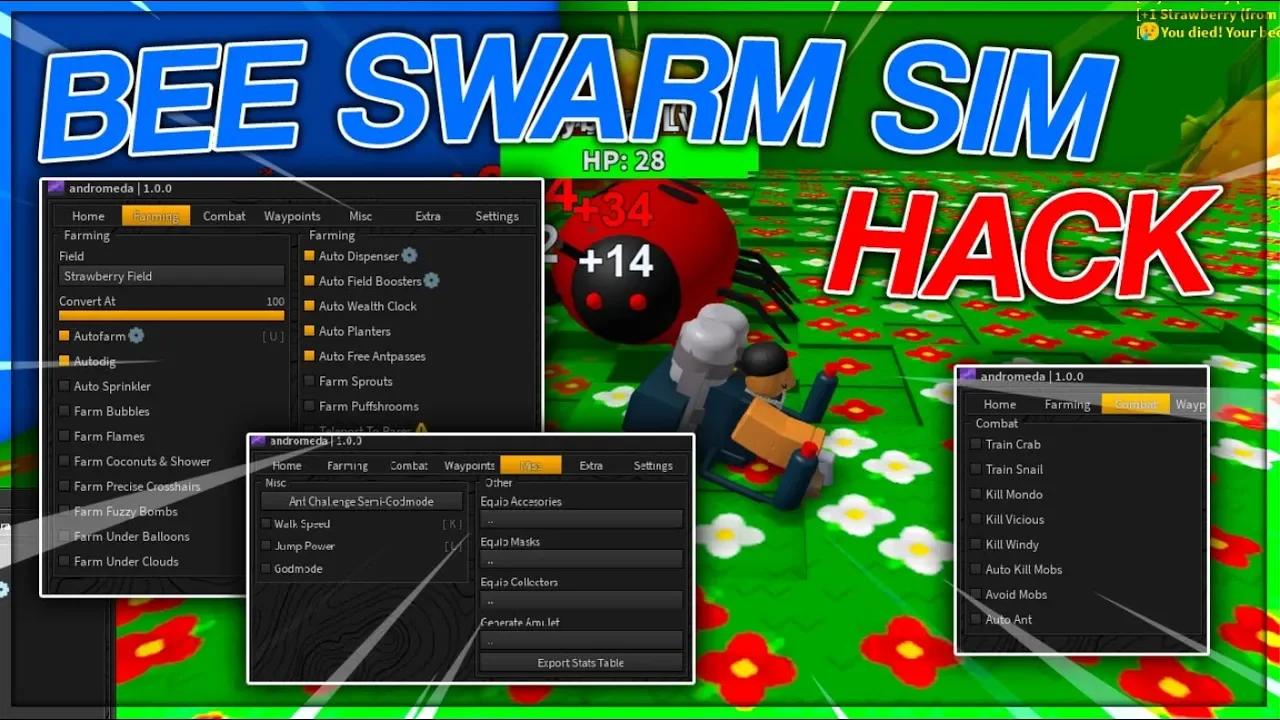 NEW ROBLOX BEE SWARM SIMULATOR HACK SCRIPT | THE BEST GUI 2022