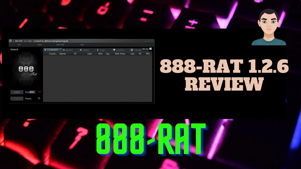 888 RAT 1.2.6 Review [ Latest Version] 2024 #cybersecurity #vlog