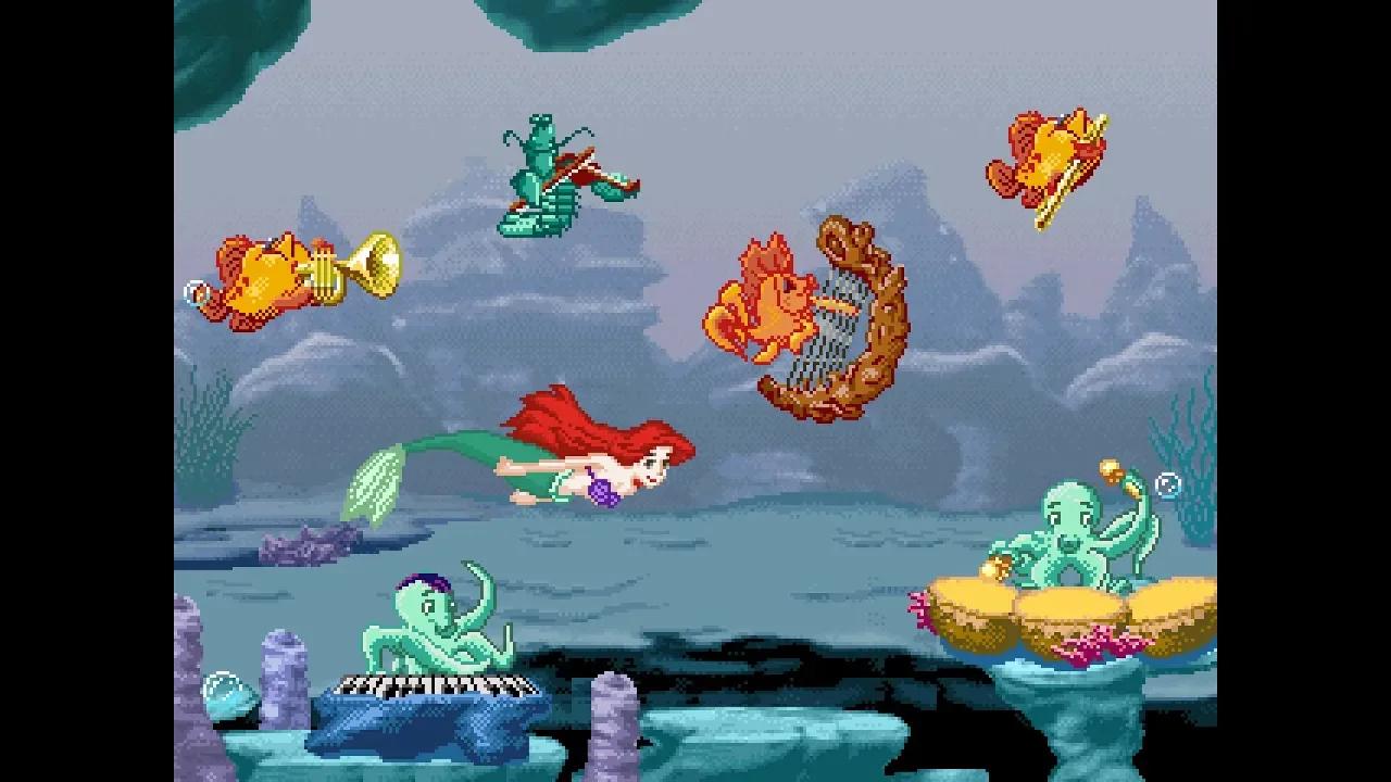 V.Smile Game: The Little Mermaid - Ariel's Majestic Journey (2004 ...