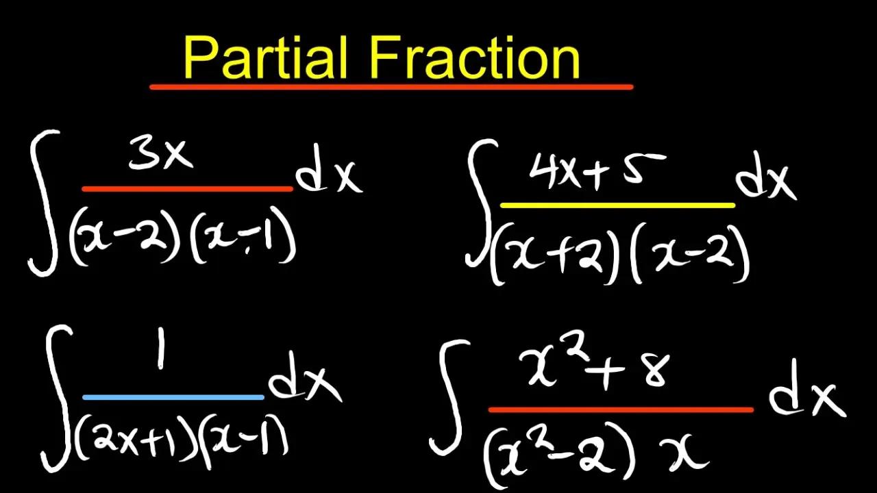 integration by partial fraction