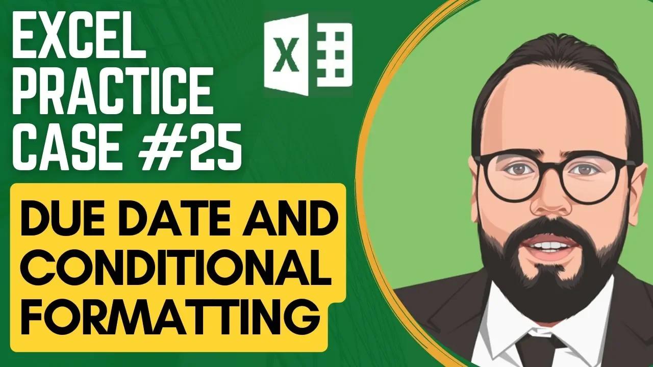 Calculating Due Date and Conditional Formatting in Excel | Excel ...