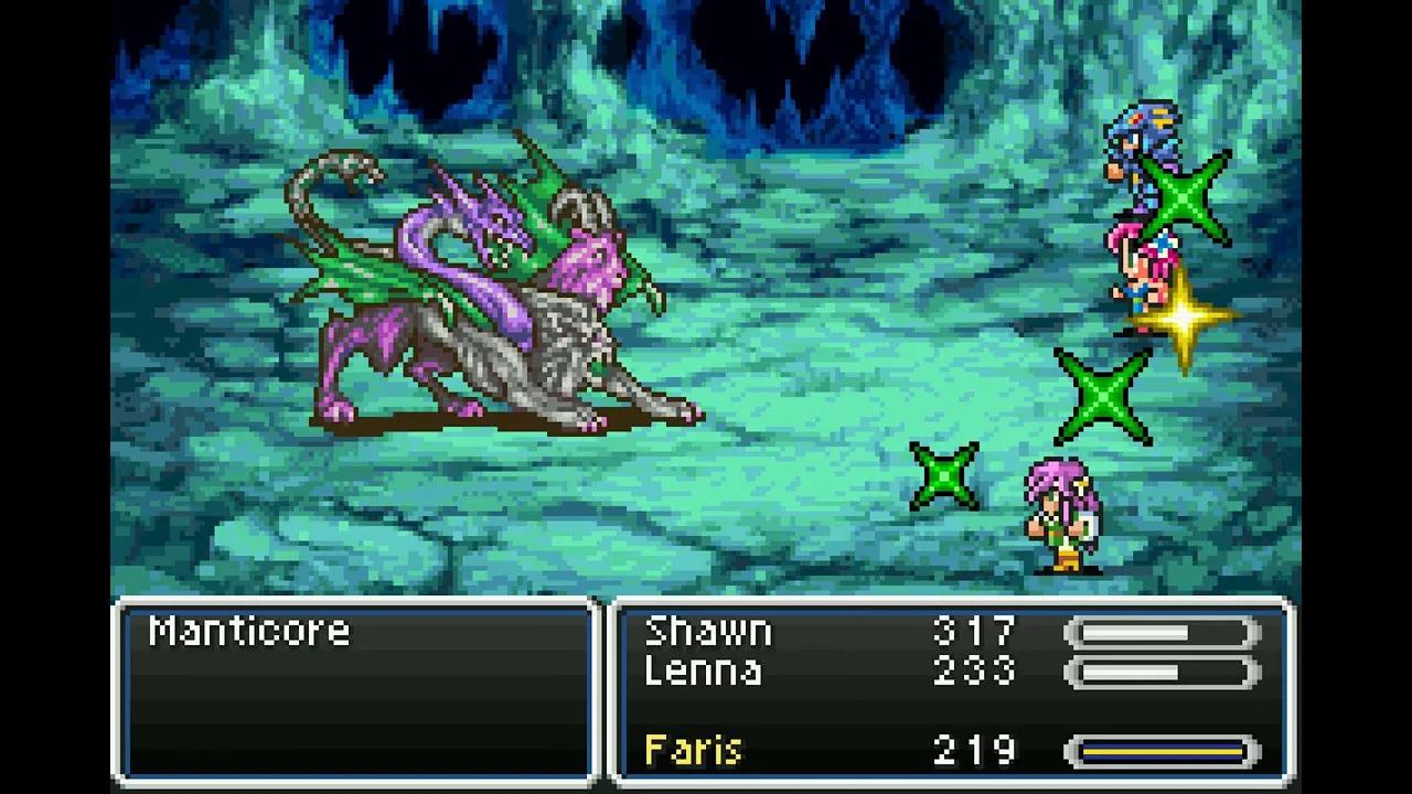 Final Fantasy V Advance - Gohn Meteorite - Manticore