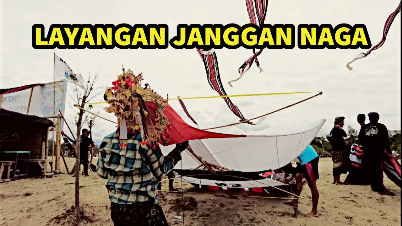 Layangan Janggan Naga Ekor Jumbo Raksasa Bali