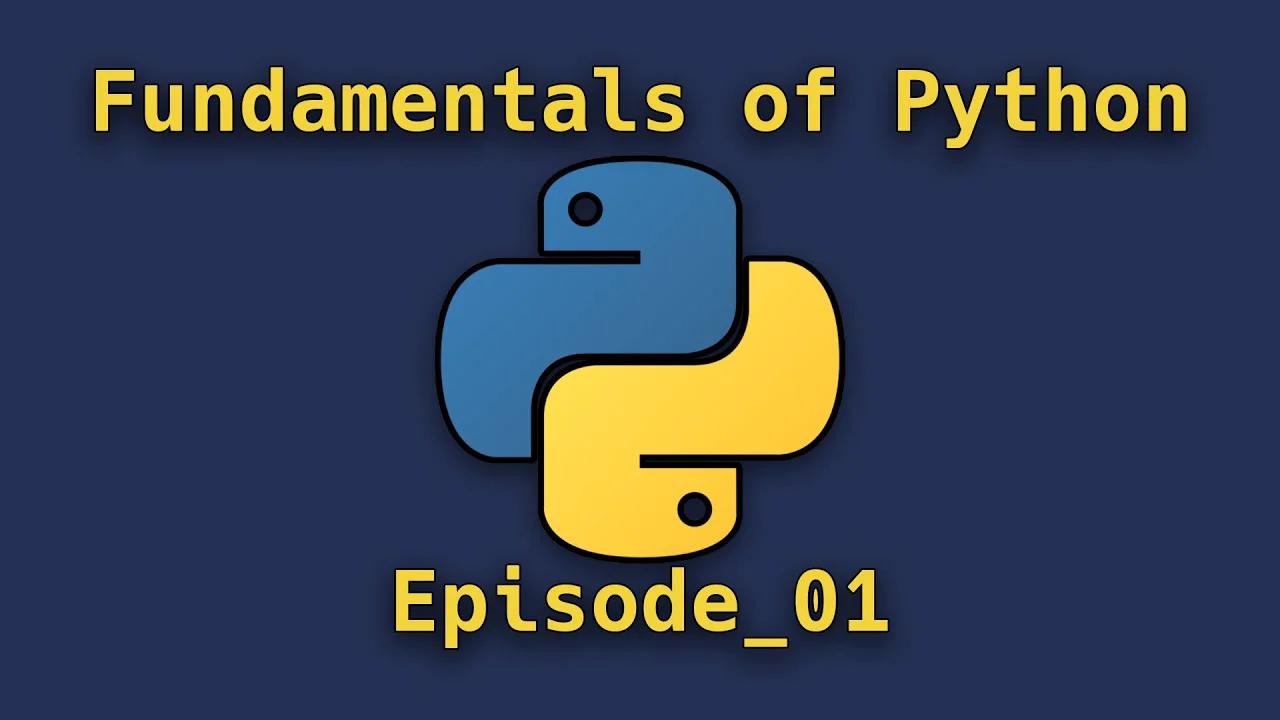 Python For Absolute Beginners Episode 1 Installation And Variables 2673