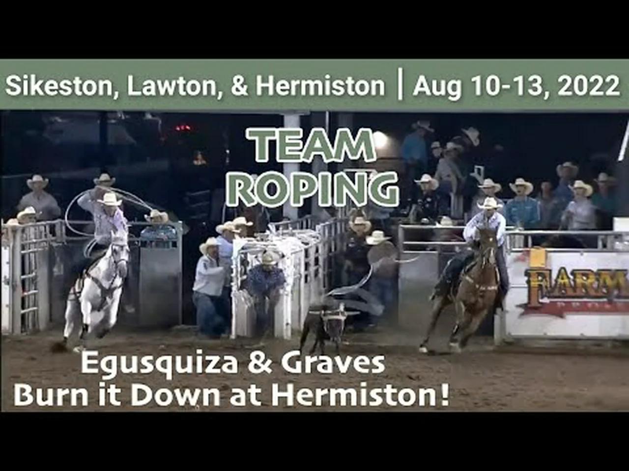ProRodeo Team Roping Highlights 2022 (Sikeston, Lawton, Hermiston ...