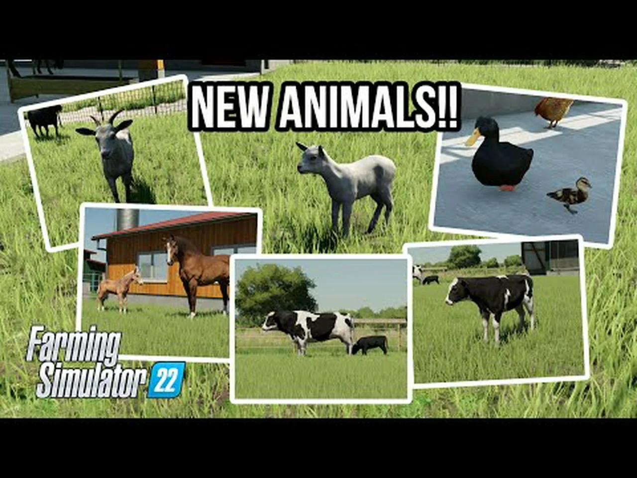 These New Animal Models are Amazing! - Farming Simulator 22