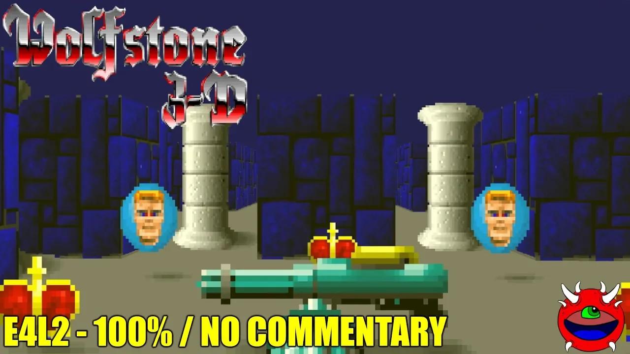 Wolfstone 3D (ECWolf) - E4L2 - 100% No Commentary