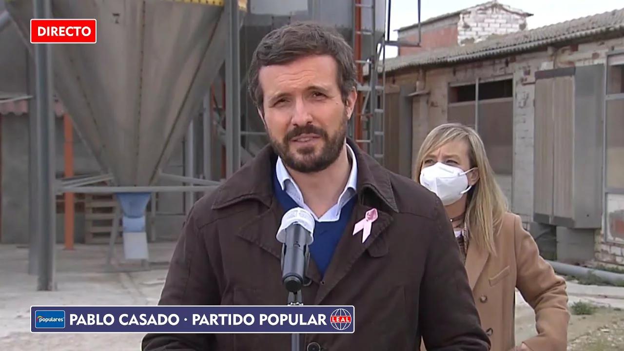 🇪🇸 Pablo Casado | Acto de Campaña Electoral del Líder del Partido ...
