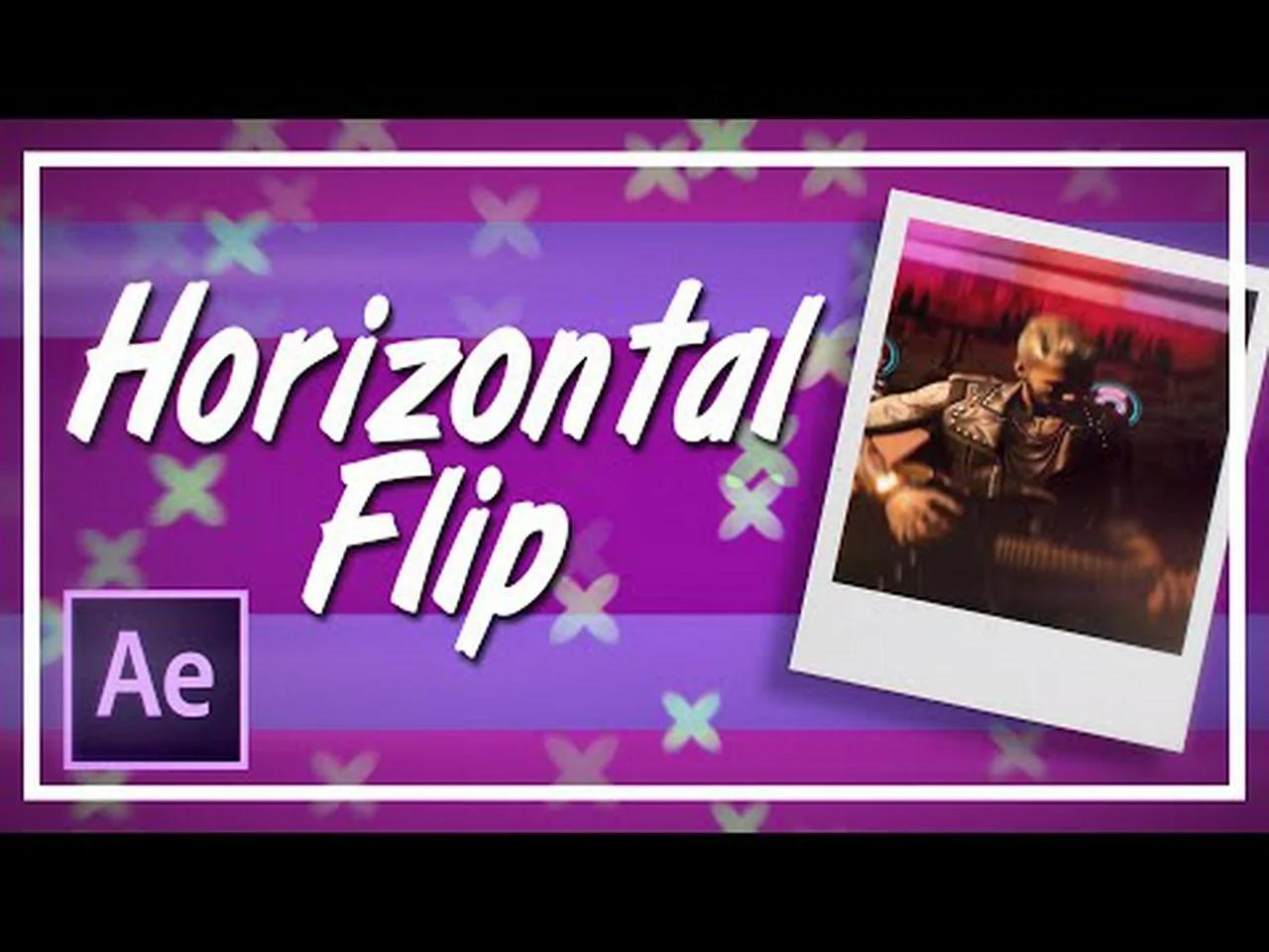 3D Horizontal Rotation Flip Transition || After Effects [Tutorial]