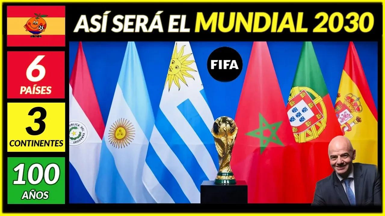 ¡Así será el MUNDIAL de España 2030 ! 🏆💯 La Copa del Mundo Centenario ...