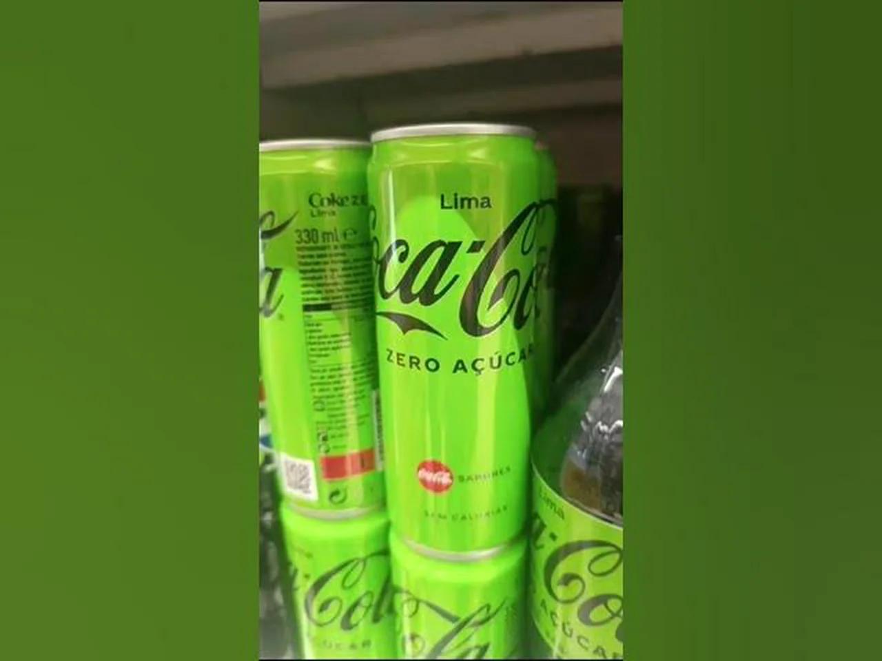 quem já tomou coca cola lima?