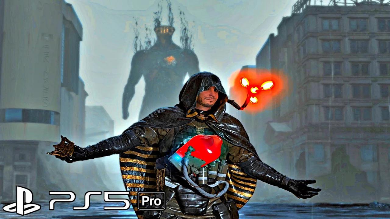 Death Stranding - Higgs Extinction Entity GIANT Boss Fight PS5 Pro (4K ...