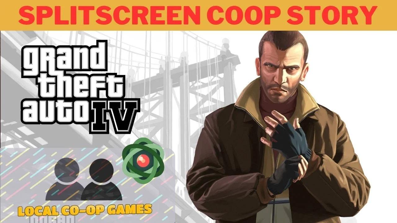 GTA IV How to Play Coop Story Multiplayer on Splitscreen in 2024