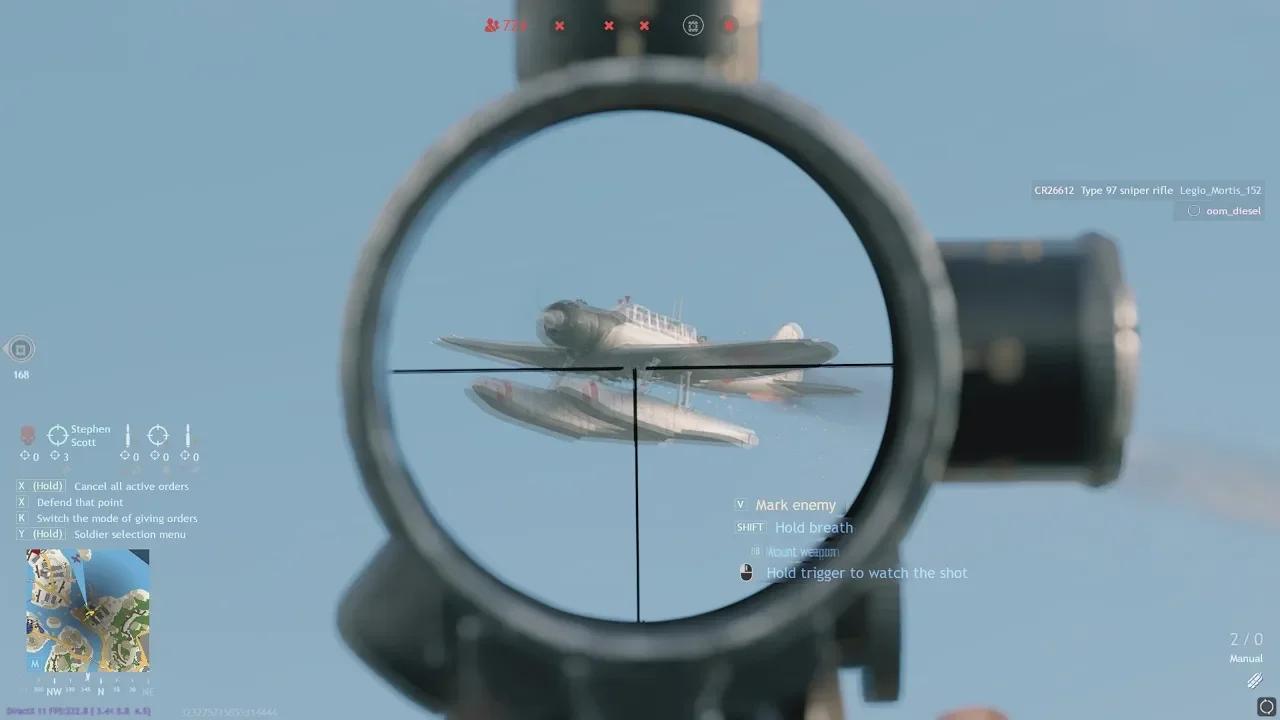 Enlisted - Sniper Rifle V Fighter bomber