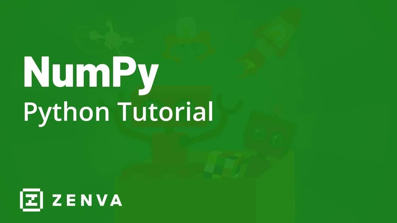 Numpy Basics Python Tutorial