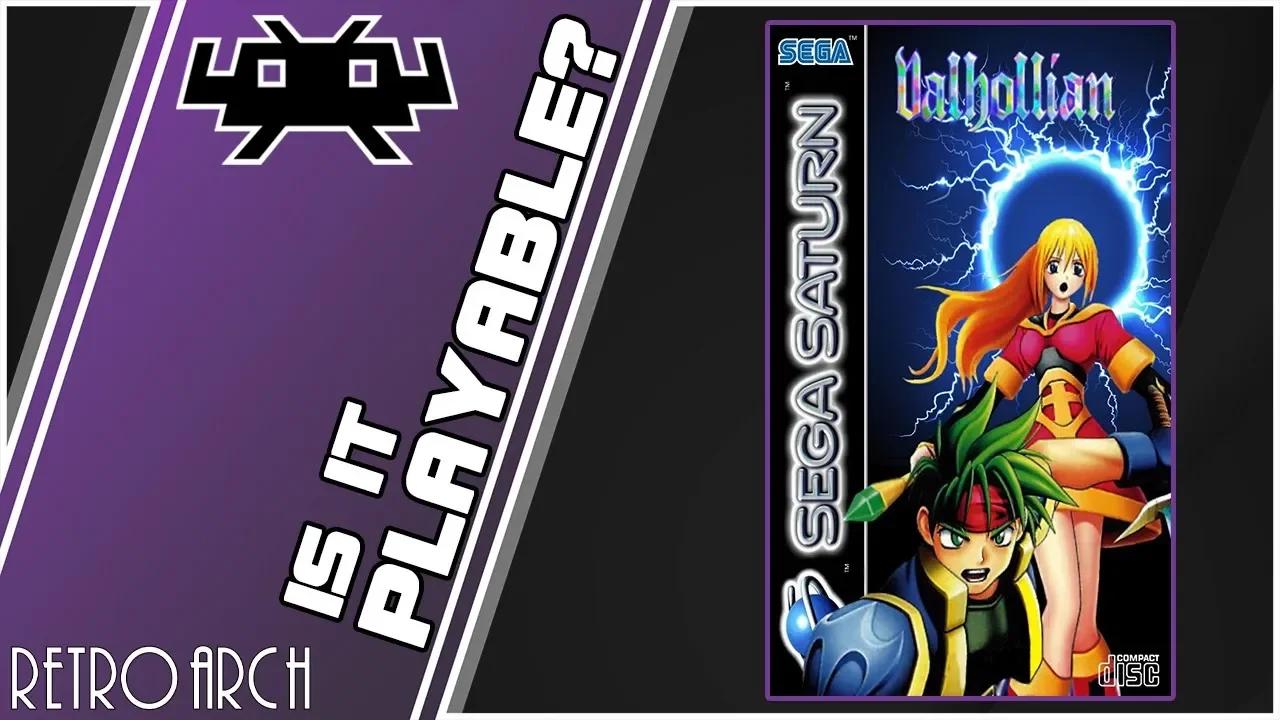 Is Valhollian Playable? RetroArch Performance [Saturn | Beetle Saturn]