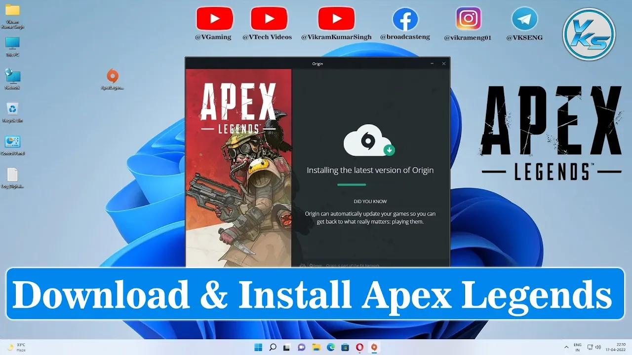 How To Download And Install Apex Legends On Windows PC