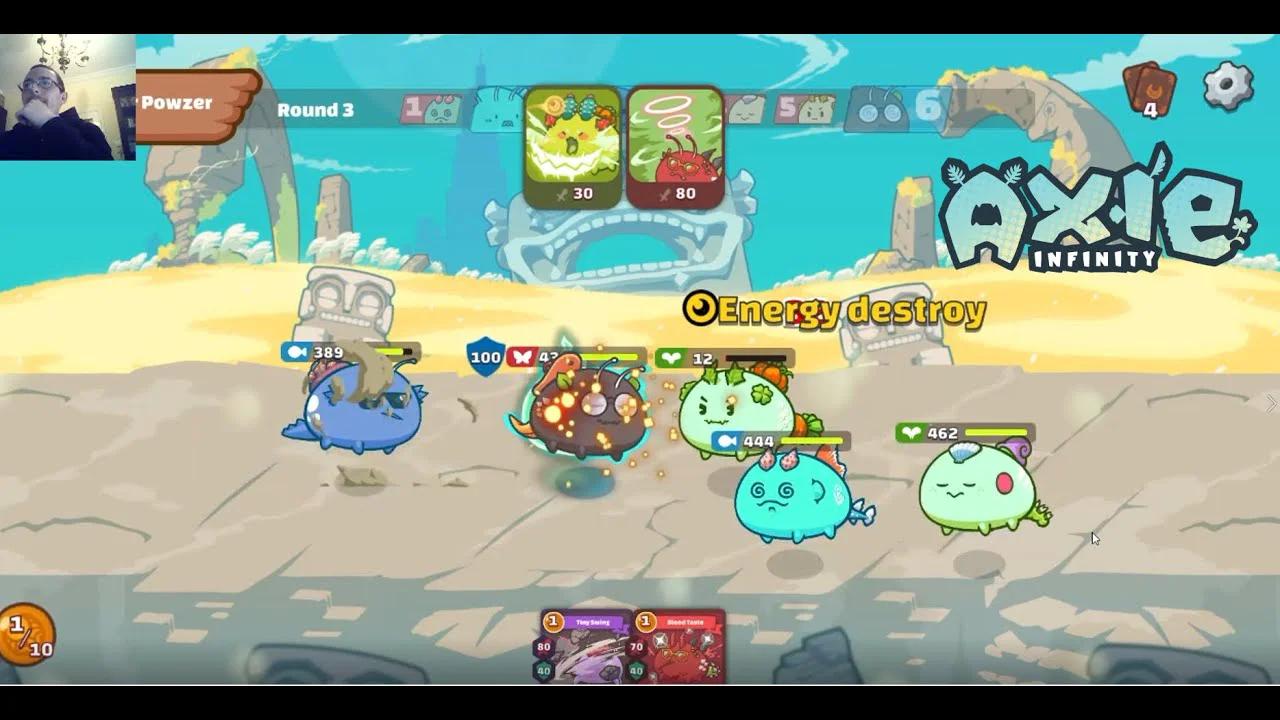 A Challenging Axie Infinity Arena Session