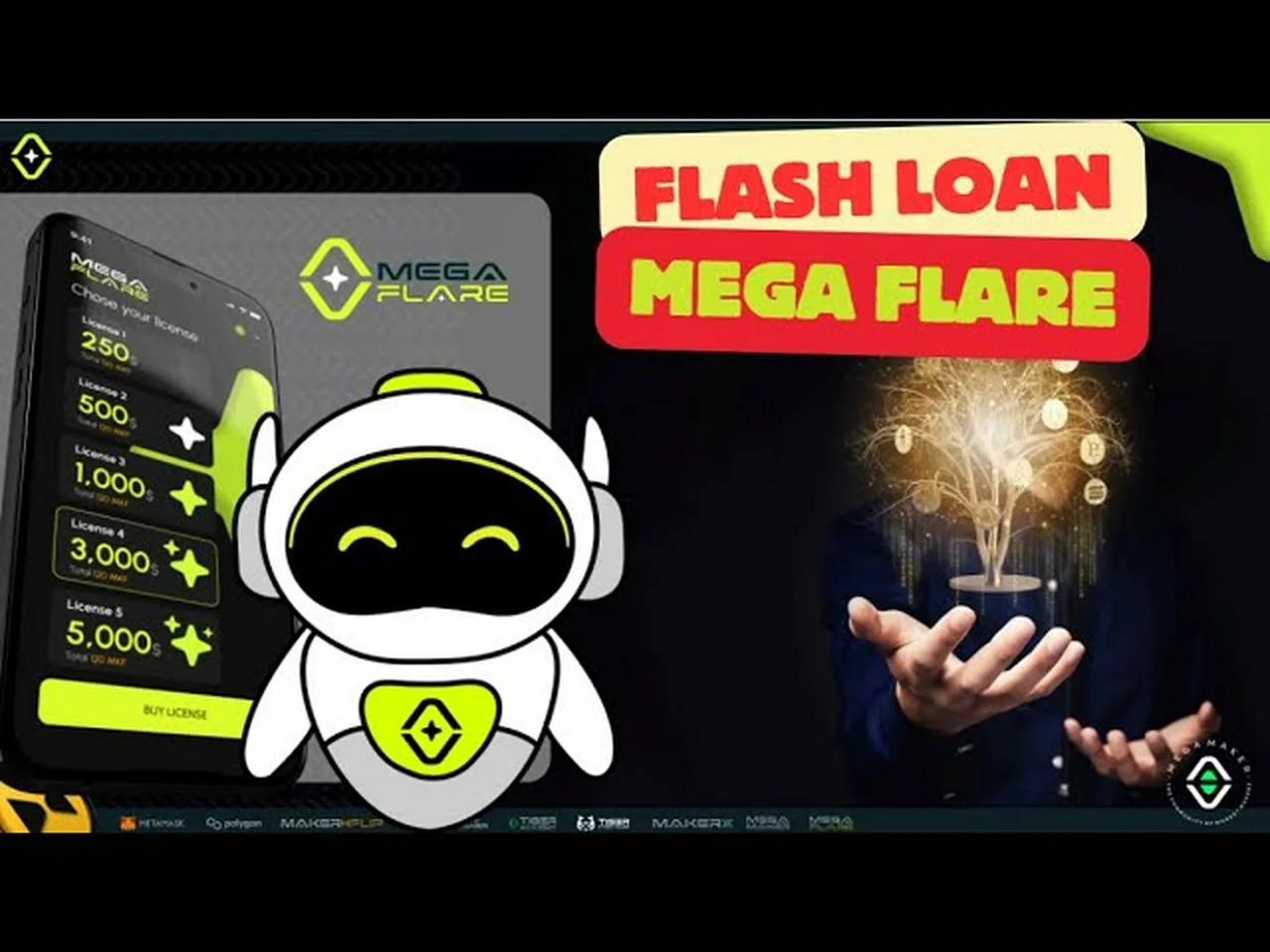 MEGA FLARE BOT FLASH LOAN COMO FUNCIONA?
