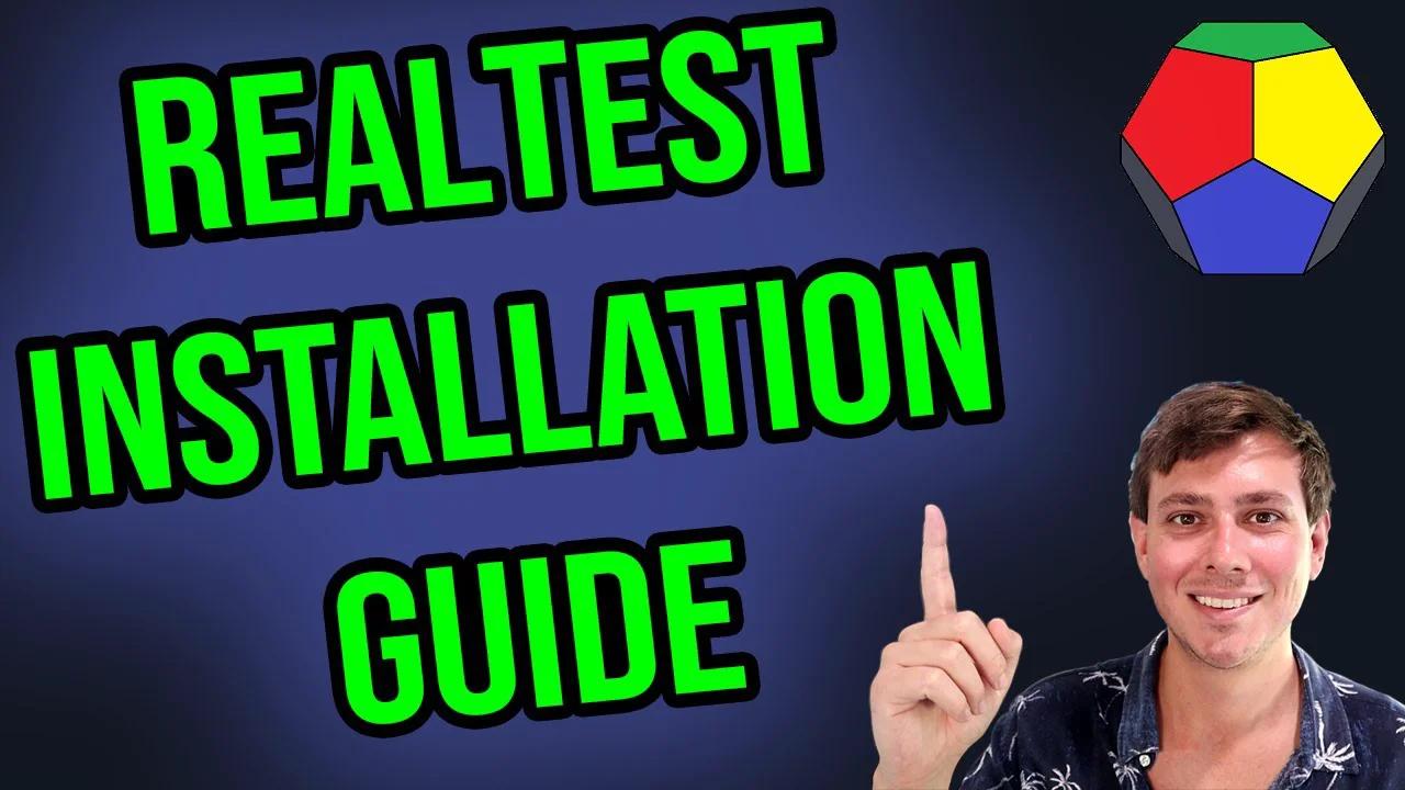 RealTest Installation & Setup Guide for 2024