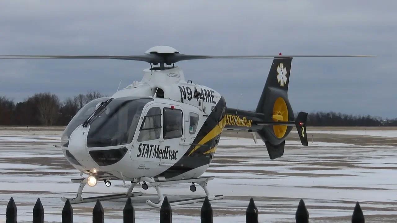 N944ME - STAT MedEvac 1 Taking Off