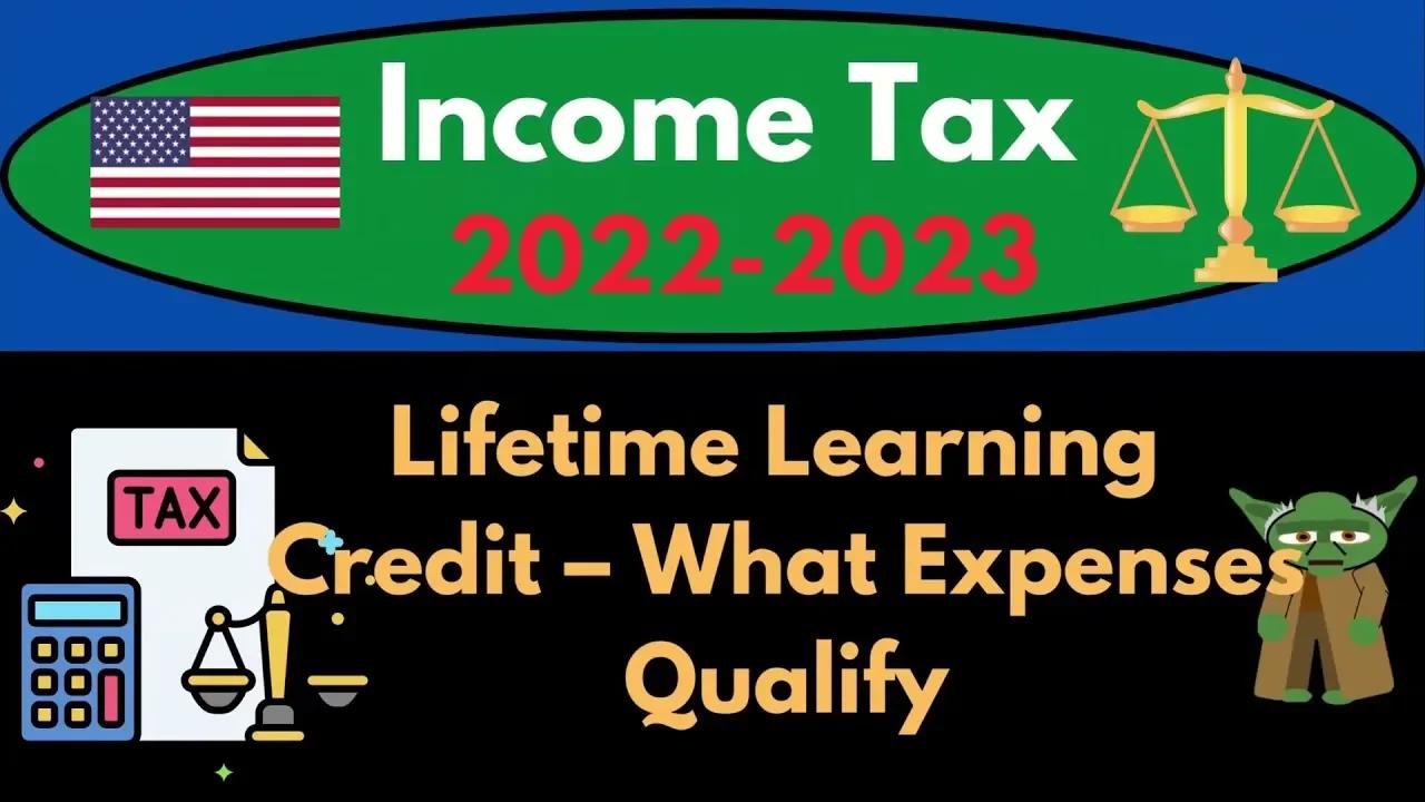 Lifetime Learning Credit – What Expenses Qualify 8754 Income Tax ...
