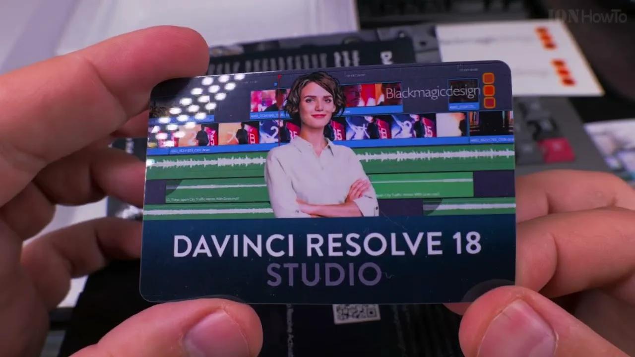 DaVinci Resolve Speed Editor Unboxing Setup First Use