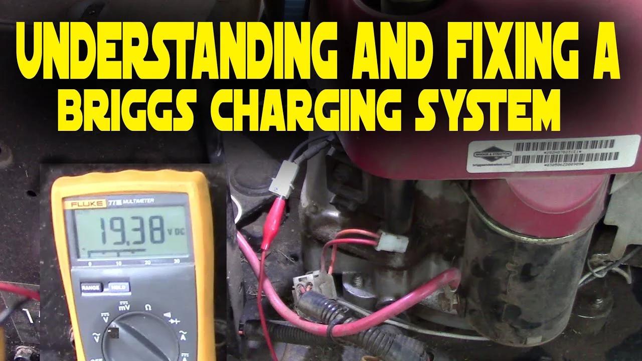 Brigg & Stratton Dual Circuit Charging System - Diagnosis and Explanation