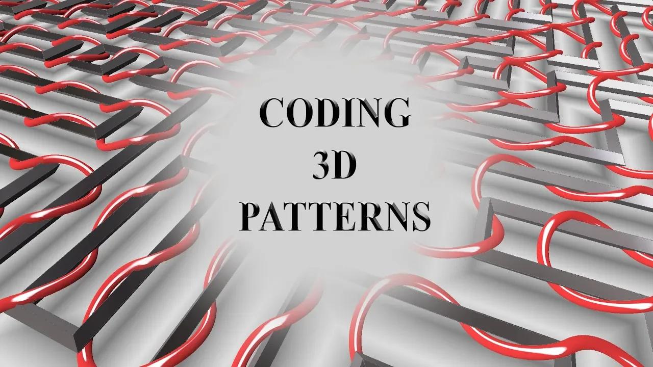 Live Coding: 3d Truchet Weave