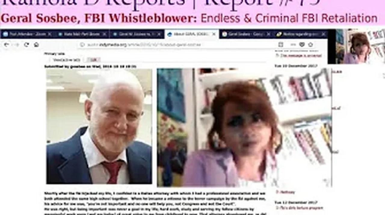 Report # 75: Geral Sosbee, FBI Whistleblower/Podcast 3: Endless and ...