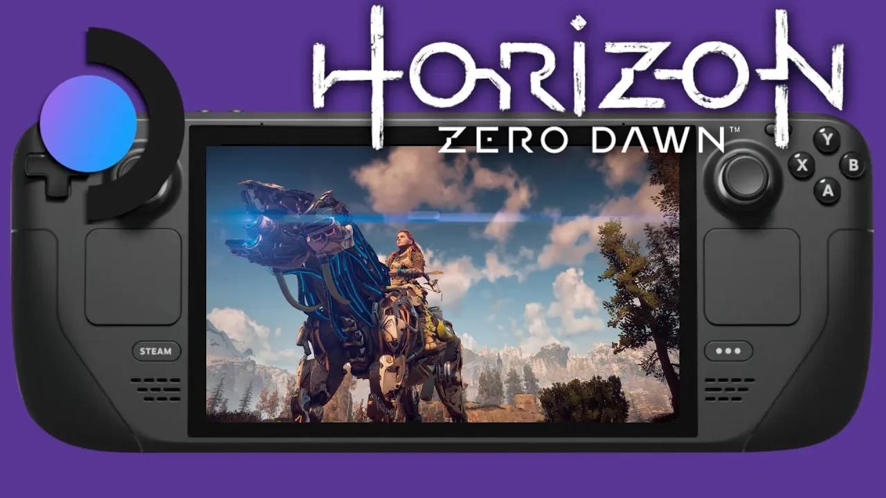 Horizon Zero Dawn Epic Games Store Steam OS Steam Deck Gameplay