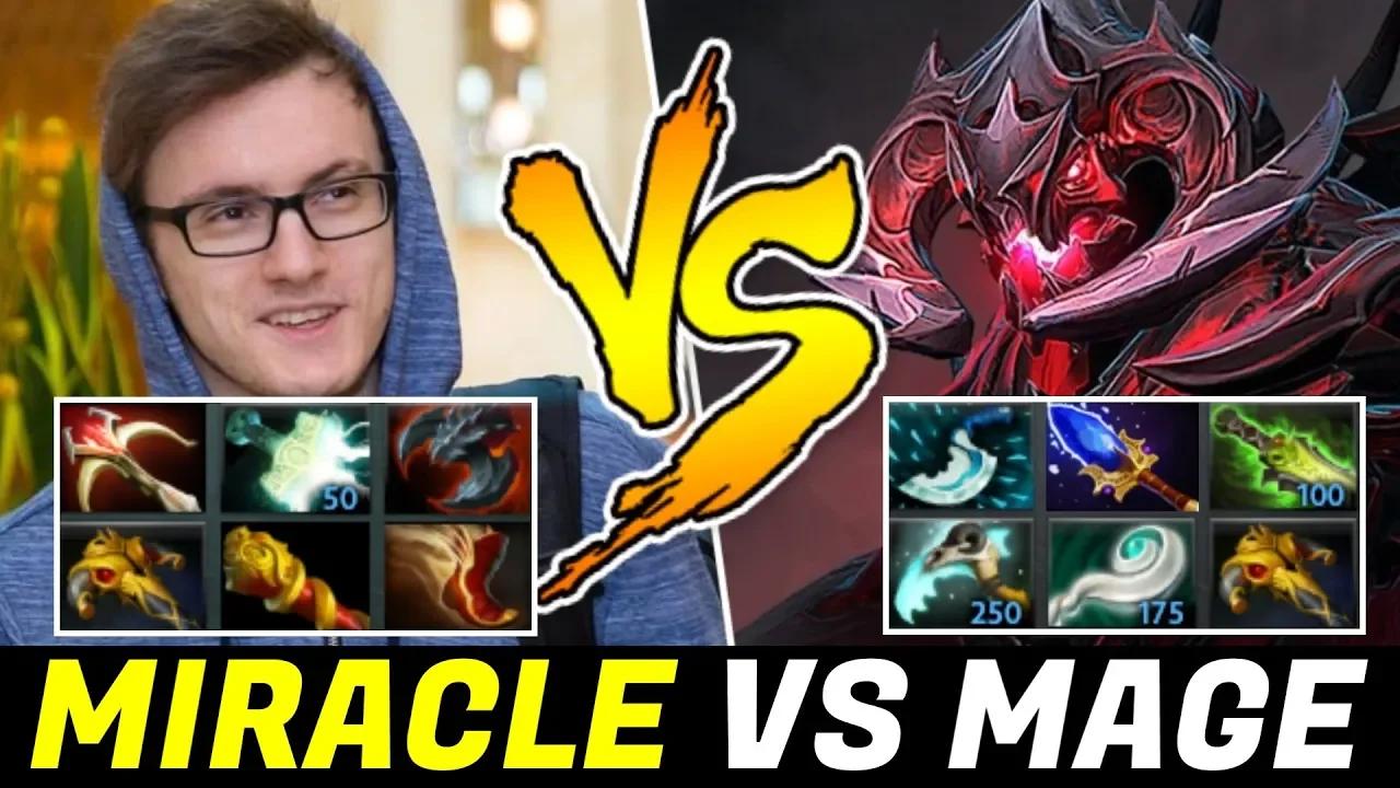 MIRACLE vs MAGE again — Right Click Boss vs Full Magic Shadow Fiend