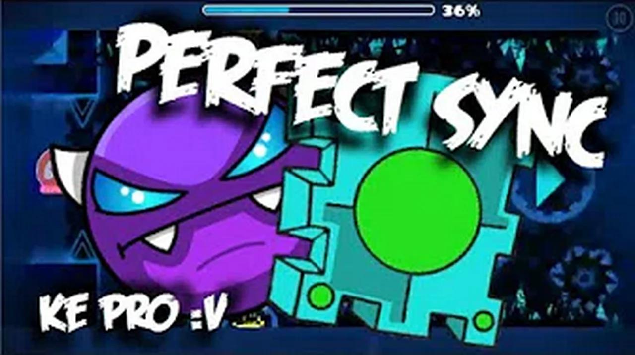 GEOMETRY DASH 2.1 | BLUE HELL (EASY DEMON) SINCRONIZA CON OUTBREAKER!