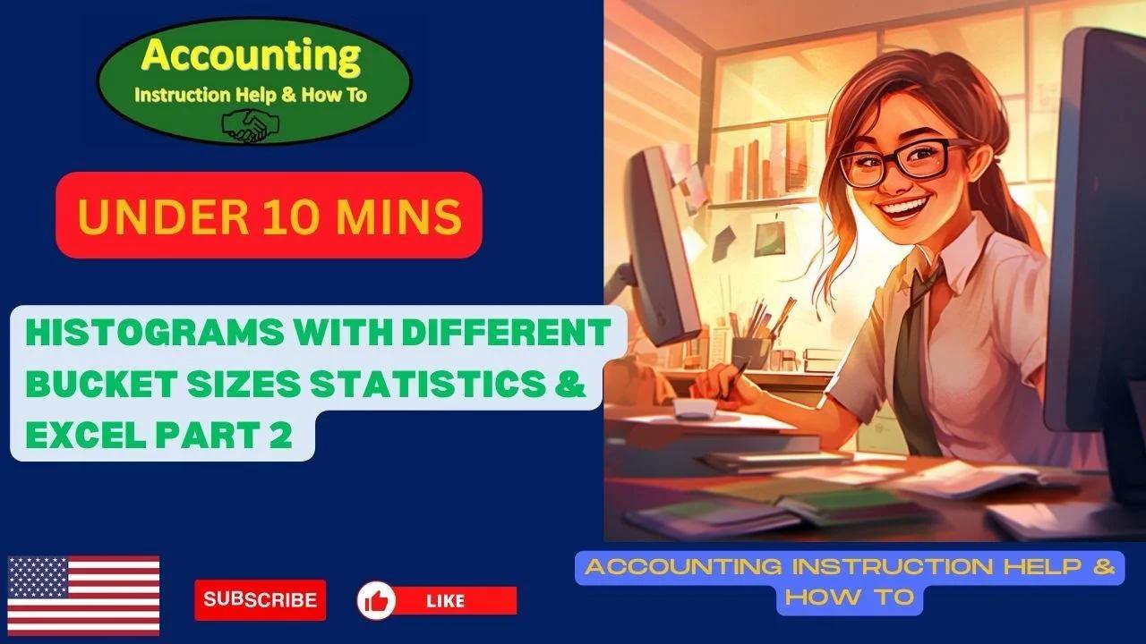 Histograms With Different Bucket Sizes Statistics And Excel Part 2