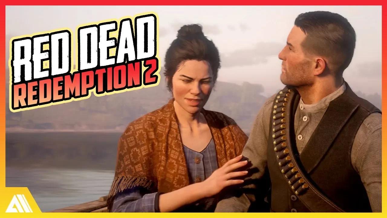 Red Dead Redemption 2 - John Marston's Date With Abigail & Proposal Scene