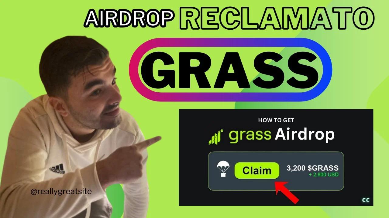 Come Prelevare i Token GRASS dall'Airdrop + 4 Nuovi Progetti Cripto ...