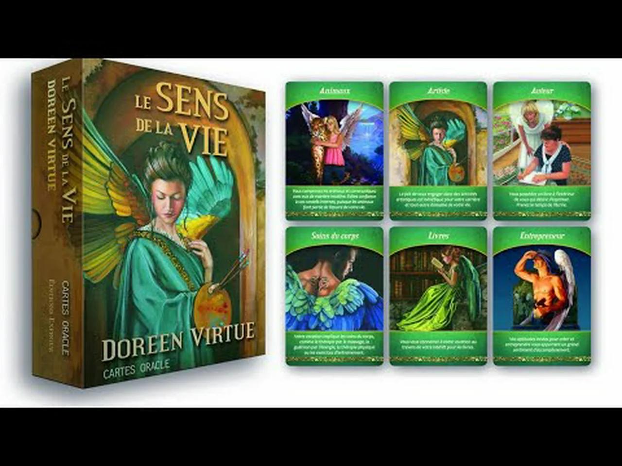 Présentation de l’oracle sens de la vie crée par Doreen Virtue #voyance ...